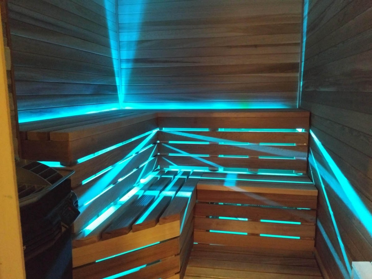 Sauna Lights & Lighting | Saunafin Photo Gallery
