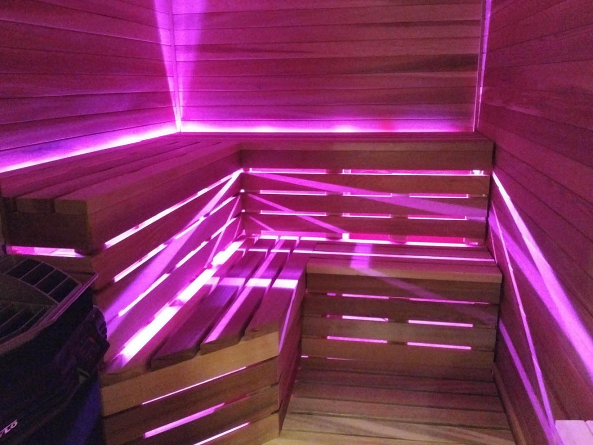 Sauna Lights & Lighting | Saunafin Photo Gallery